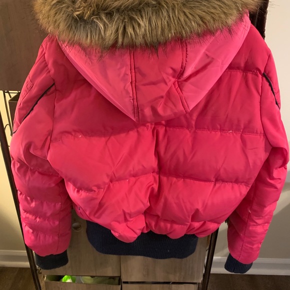 Nautica | Jackets & Coats | Barbie Neon Hot Pink Nautica Puffer Down ...